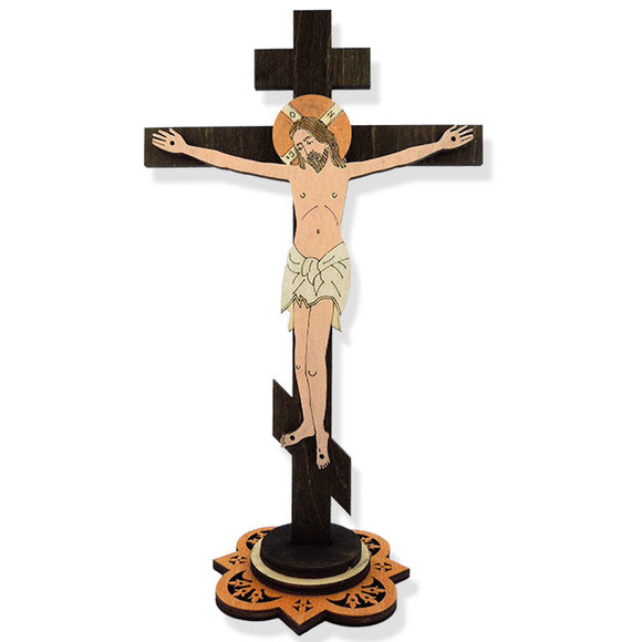 Hail Mary Gifts | Design | Wood Laser Cut Standingwall Cross ...
